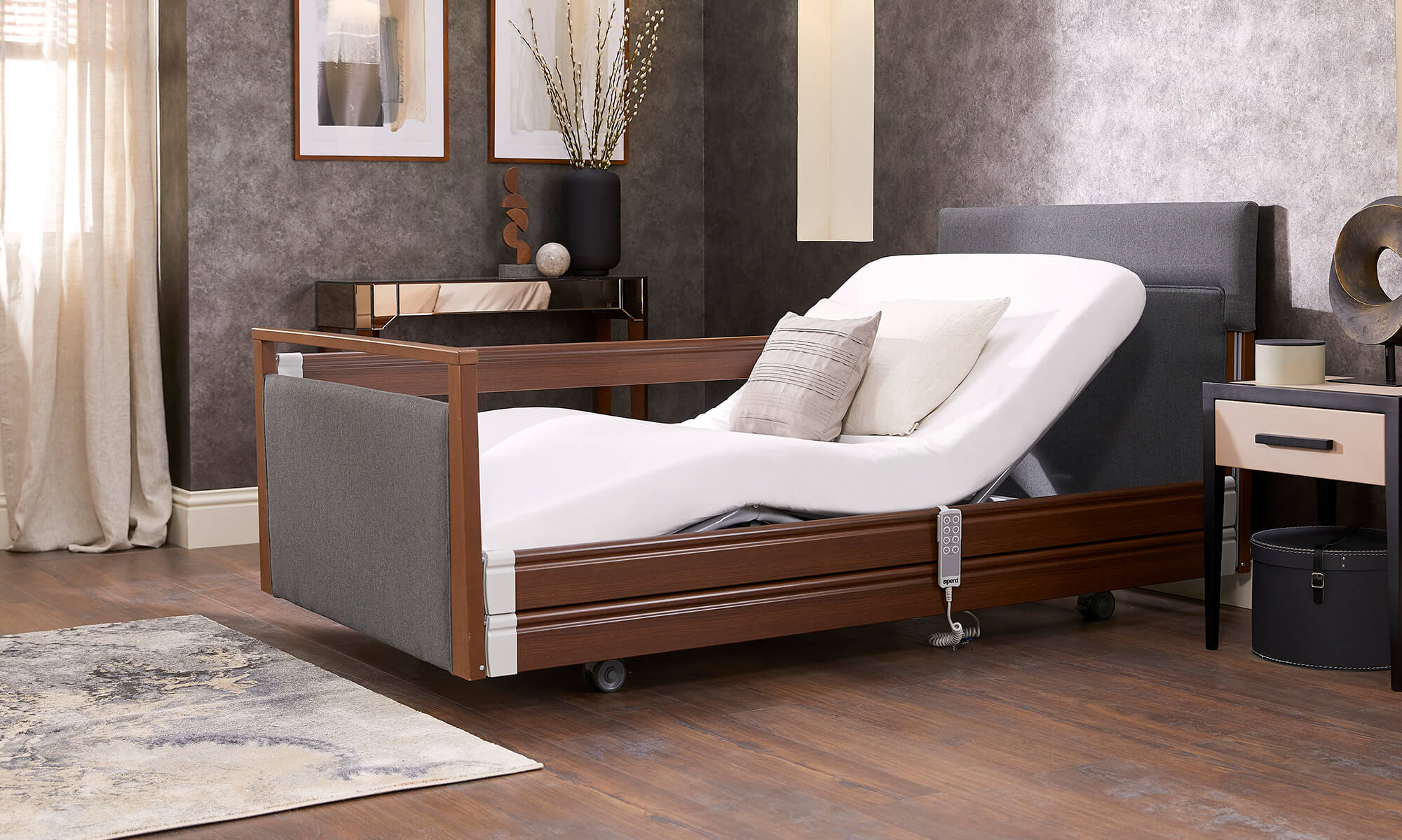 Opera Signature Upholstered Profiling Bed - Lifestyle & Mobility