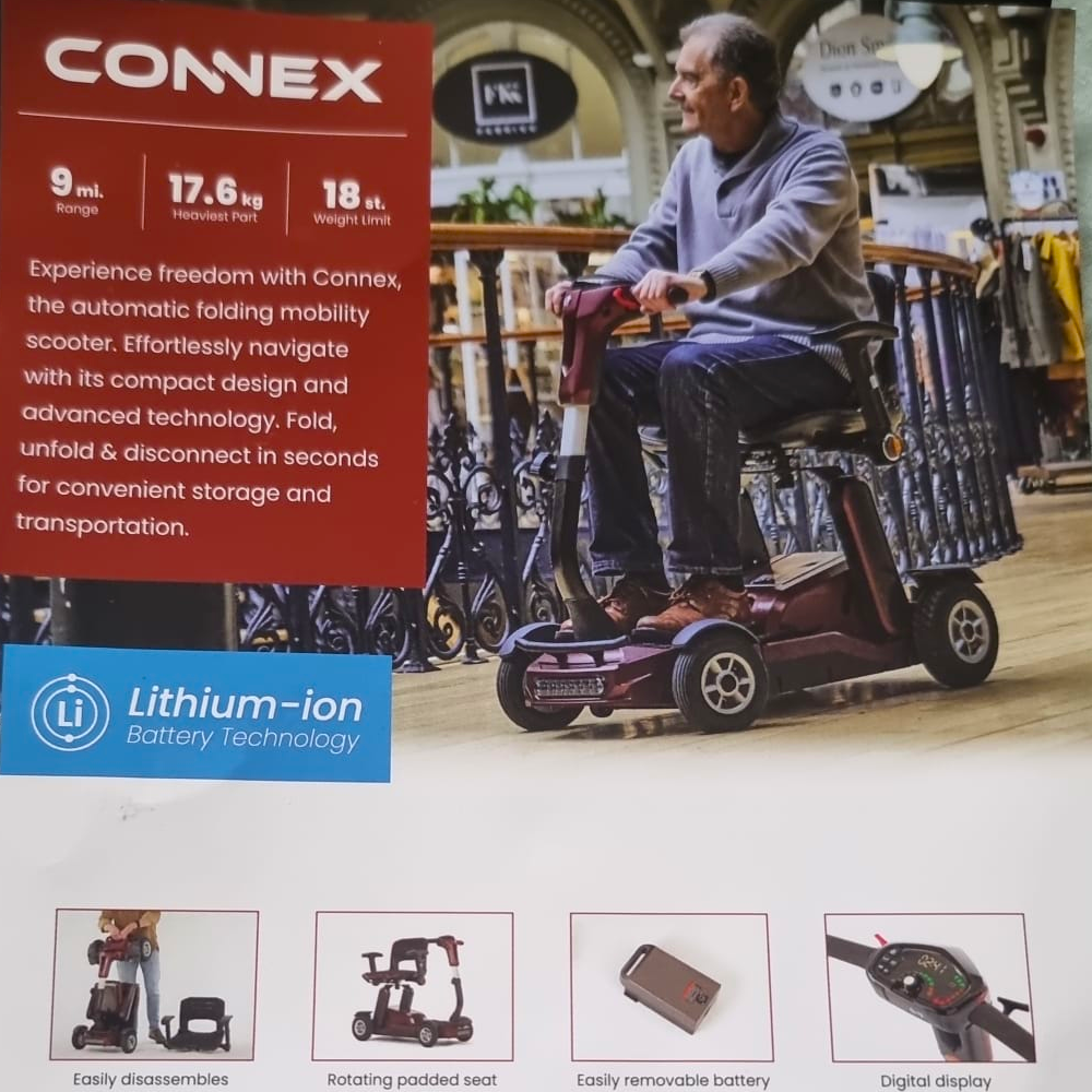 Motion Healthcare Connex Folding Scooter - Incoming New Product ...