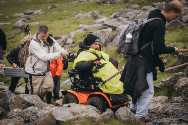 Know No Bounds - Up Mt Snowdon by Powerchair! - Maxwell's Story ...